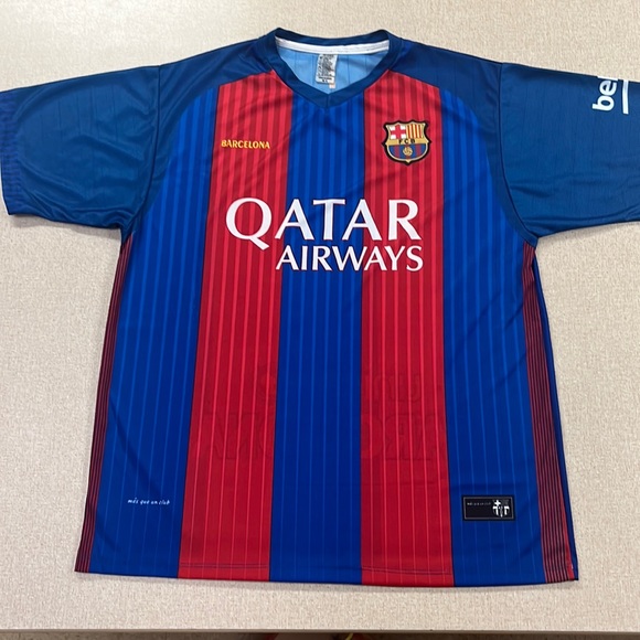 Shirts | Barcelona Unicef Fcb Soccer Jersey Mens Size Large Color Blue ...